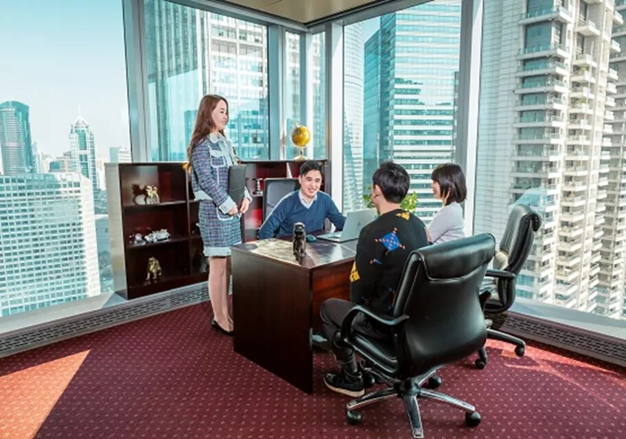 Serviced Office CitiGroup Tower | Shanghai Lujiazui Office Rental ...